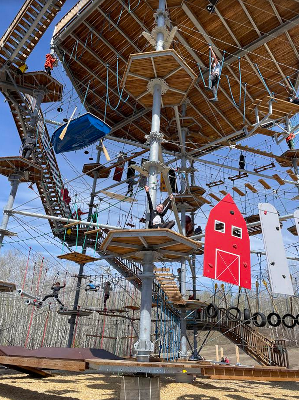 Kinosoo Ridge Aerial Adventure Park | Go East of Edmonton