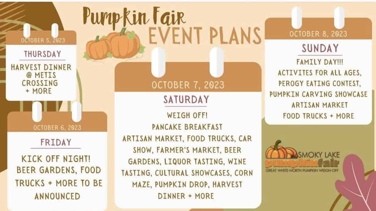 Your Guide to the Smoky Lake Pumpkin Fair and Things to Do in the Smoky ...