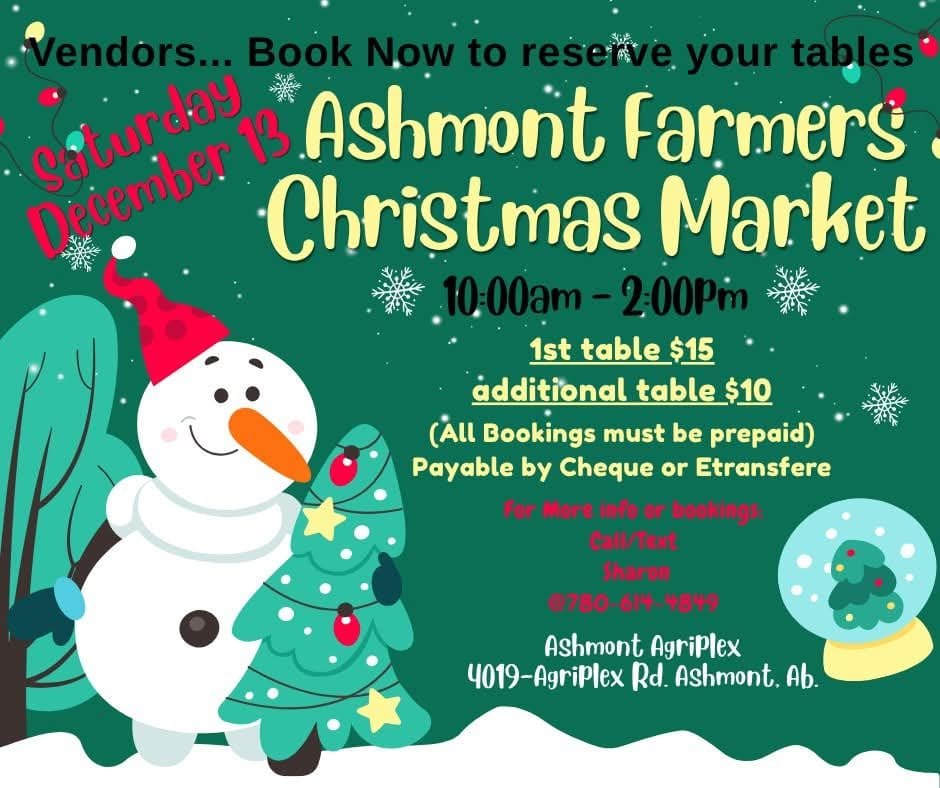 Ashmont Christmas Market | Go East of Edmonton