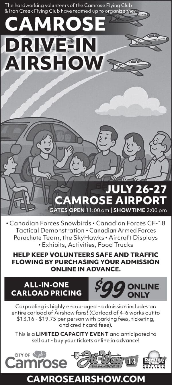 Camrose Drive-In Airshow | Go East of Edmonton